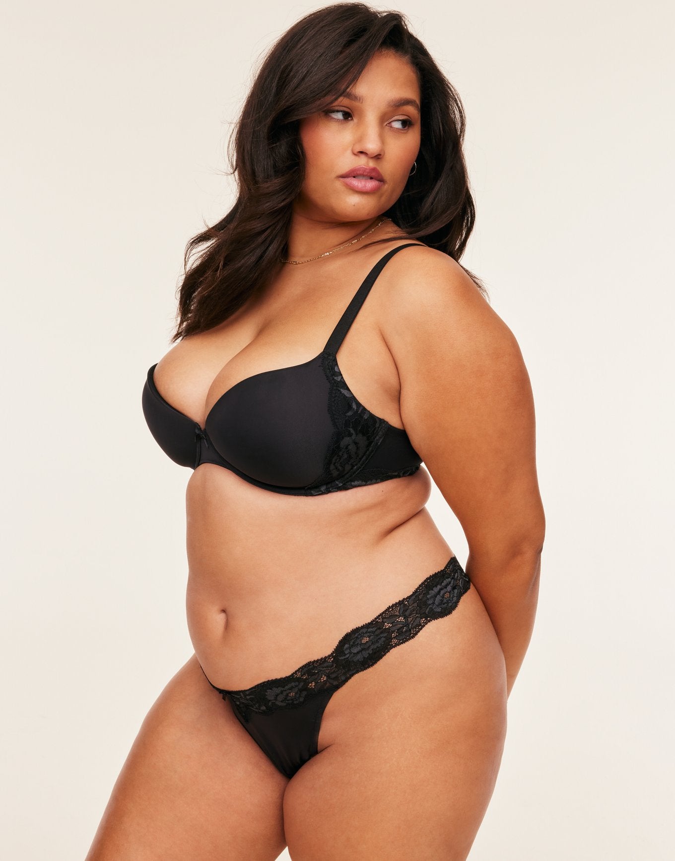 Paxton Black Plus Bra – Adore Me