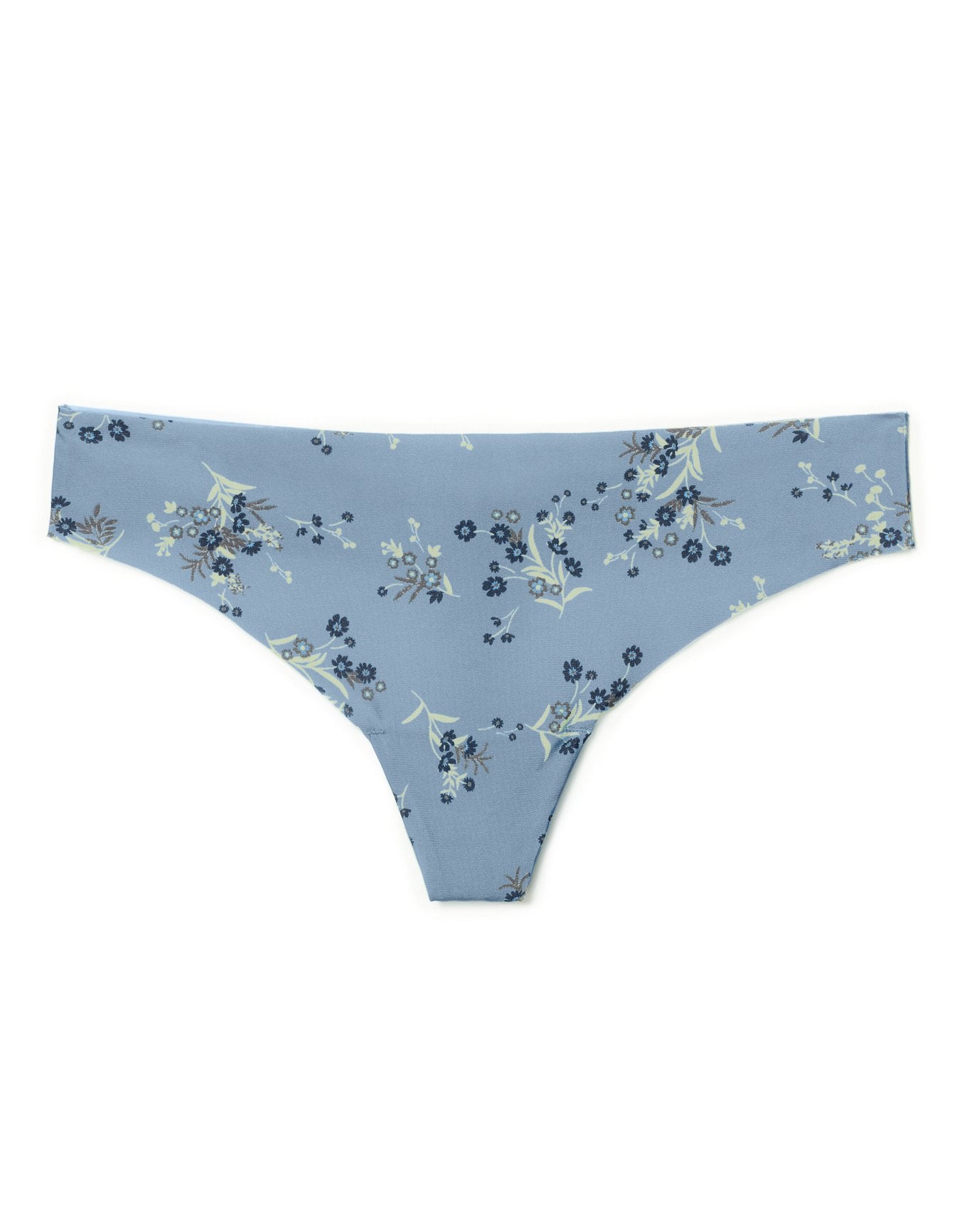 Annie Thong Floral Blue 2 Plus Panty Adore Me